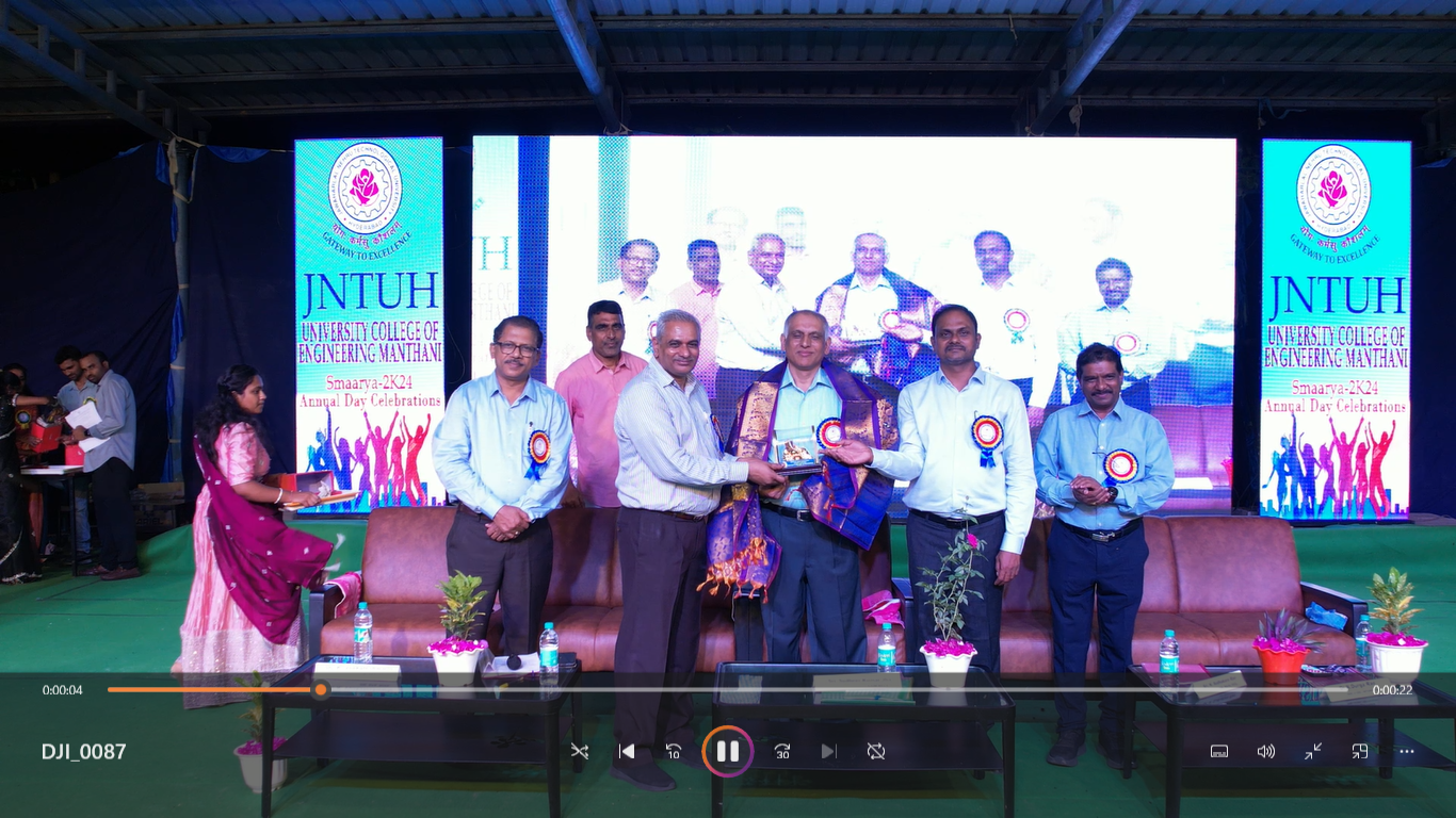 JNTUH University College of Engineering Manthani